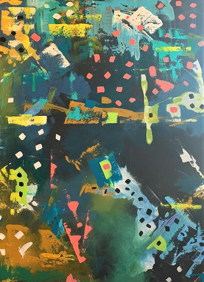 Its a vibe Painting by Devon Ingram - Fine Art America