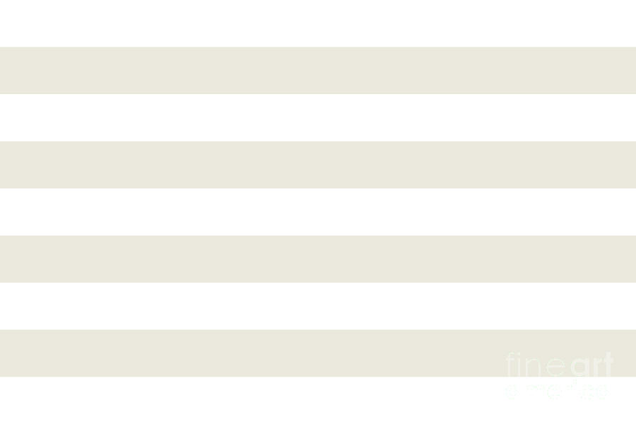 Ivory White Minimal Horizontal Stripe Pattern Pairs Valspar 2023 COTY ...