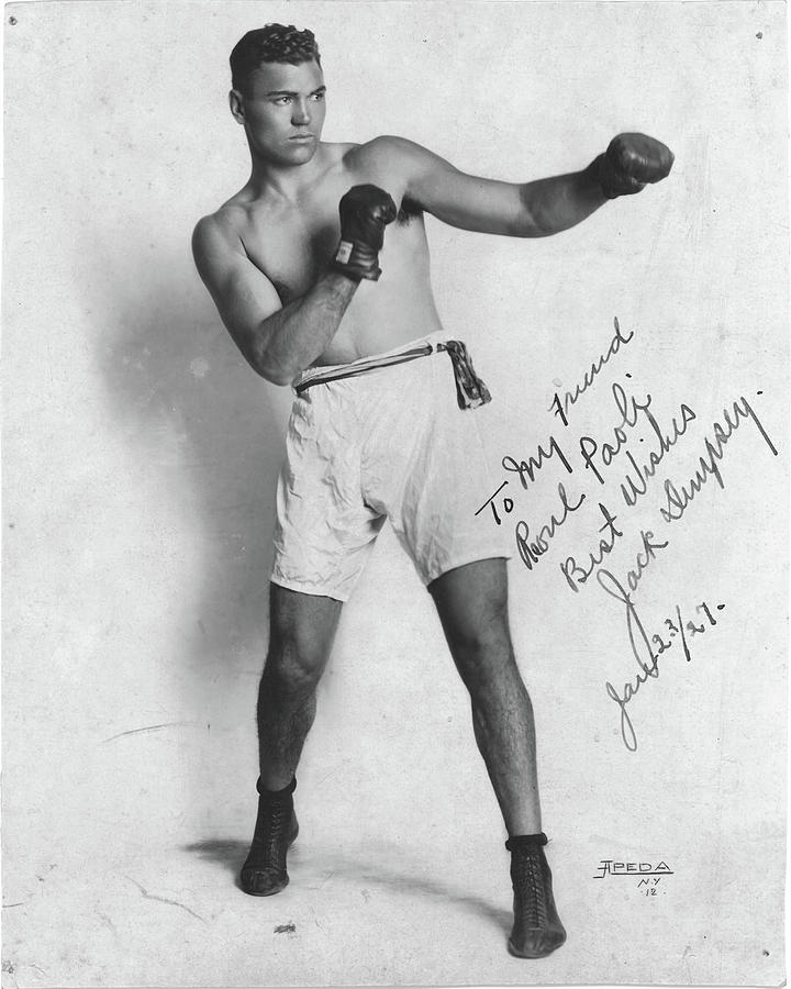 Jack Dempsey 1927 Photograph by Vintage Photography - Fine Art America