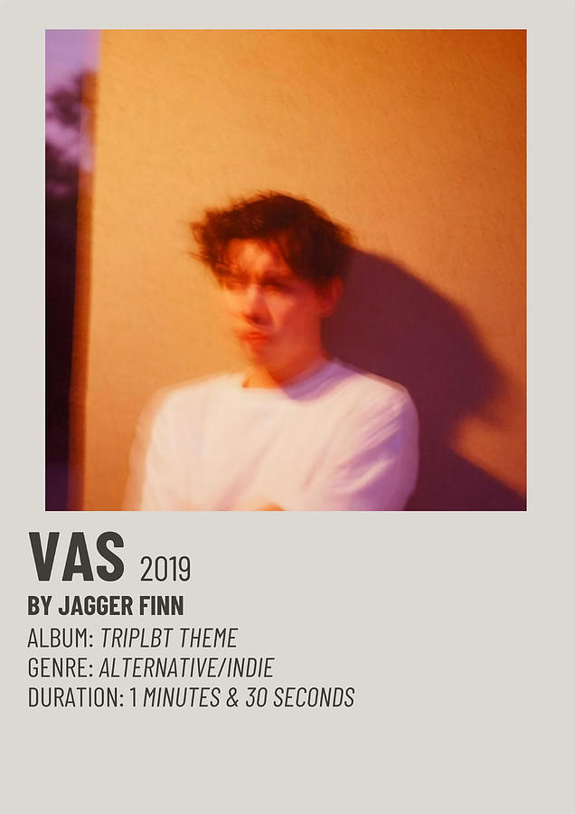 Jagger Finn Vas Cover Poster gift Painting by Walker Reece | Fine Art ...