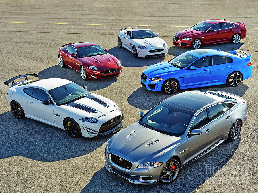 Jaguar Xjr Jaguar Xkr S Gt Jaguar Xfr S Jaguar Xkr Jaguar Xk Gt Photograph By Vladyslav
