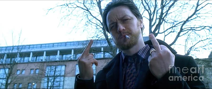 Jamws Mcavoy Painting by Lee Jasmine - Fine Art America