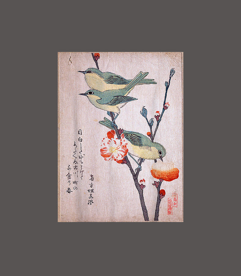 Japanese Prints Bird