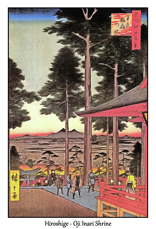 Japanese Art Hiroshige 58 Digital Art by Printable Art - Pixels