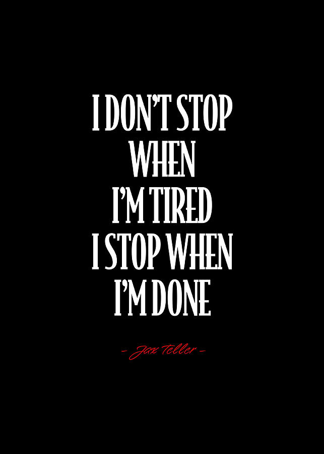 Jax Teller Quote Poster Painting by Carter Joel - Fine Art America