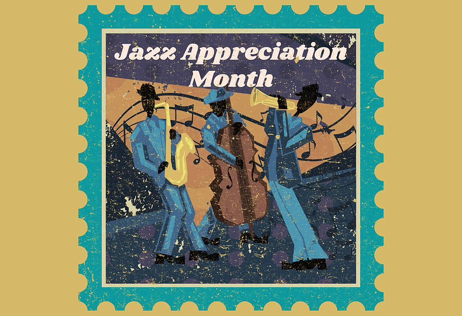 JAZZ APPRECIATION MONTH Poster Painting by Tracy Graham | Fine Art America