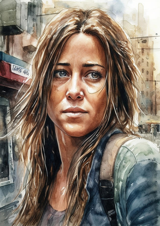 Jennifer Aniston Digital Art By Thuy Dinh Thi Fine Art America