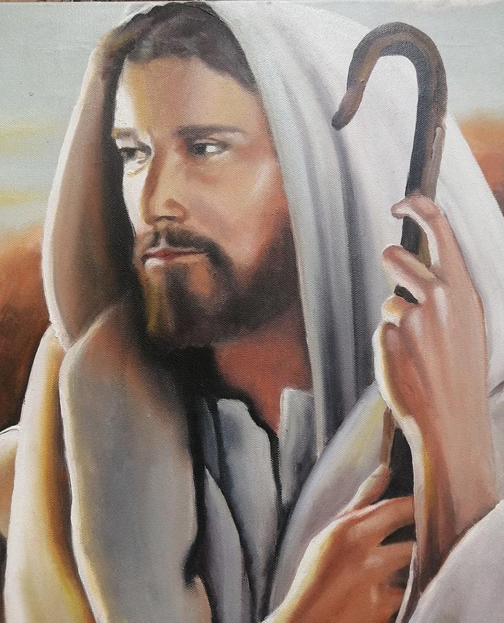 Jesus Christ, Saviour Painting by Selvan Naidoo | Pixels
