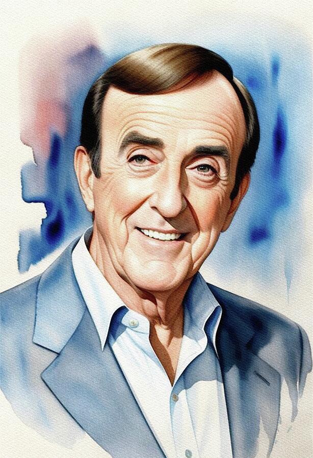 Jim Nabors, Actor Painting by John Springfield - Pixels Merch