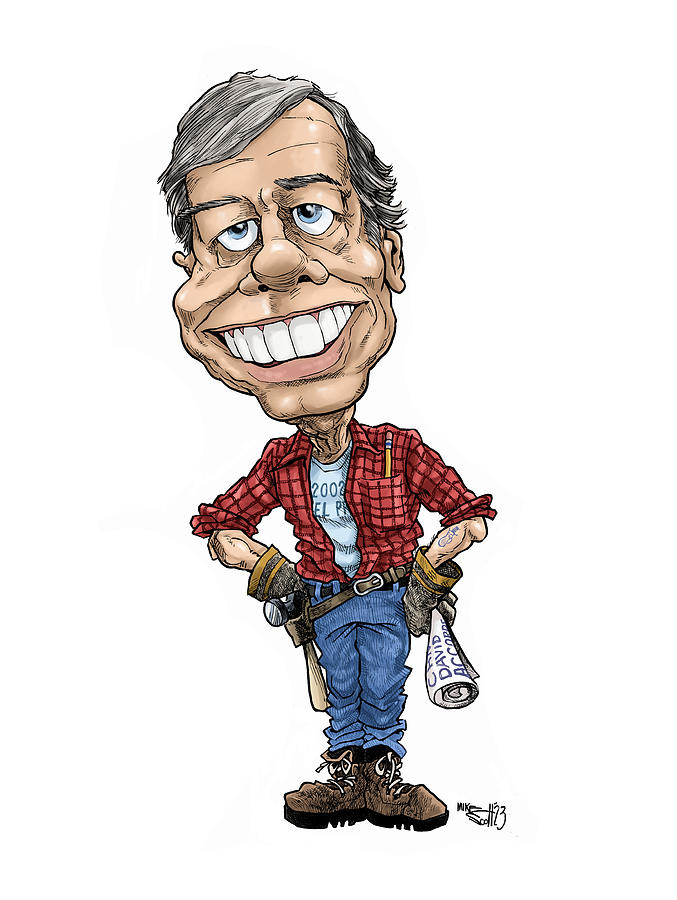 Jimmy Carter in color Drawing by Mike Scott - Pixels