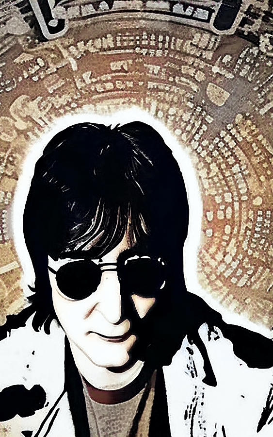 John Lennon Singer Digital Art By Edgar Dorice Fine Art America