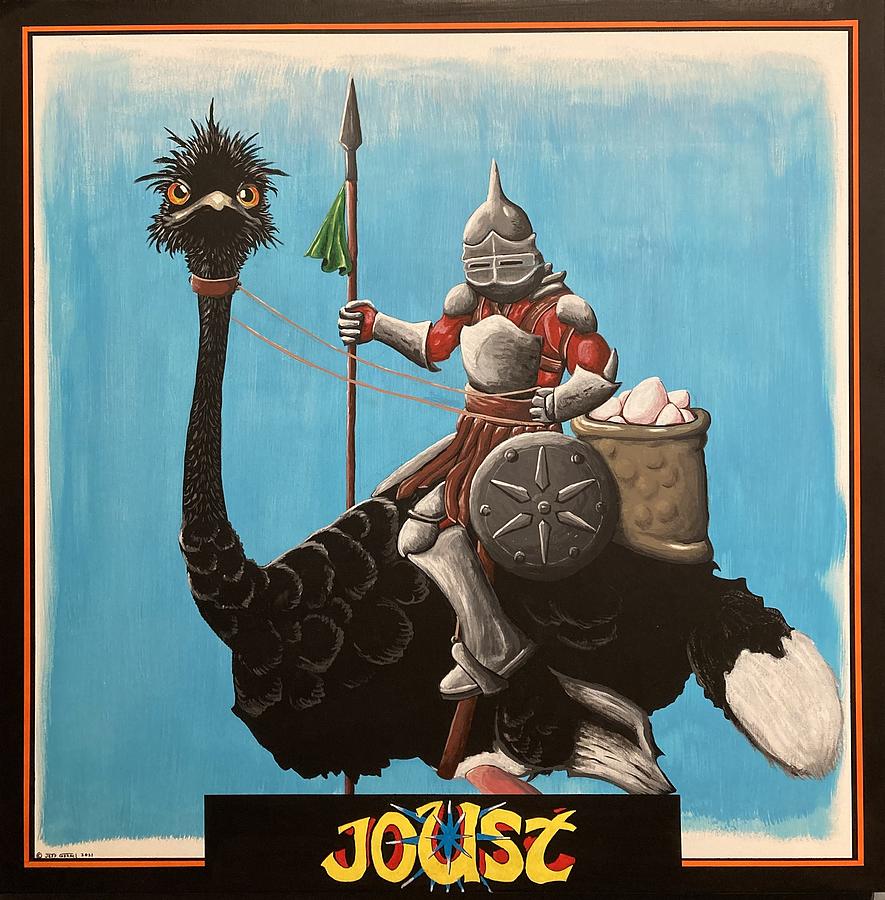 Joust Painting by Jeff Geraci - Fine Art America Joust Painting by Jeff Geraci - Fine Art America