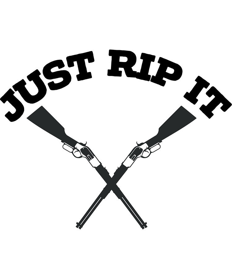 Just Rip It Rip Wheeler Yellowstone White Poster Painting by Jacob ...