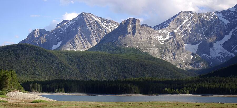Kananaskis Lakeside Camping Photograph by Ian McAdie - Pixels
