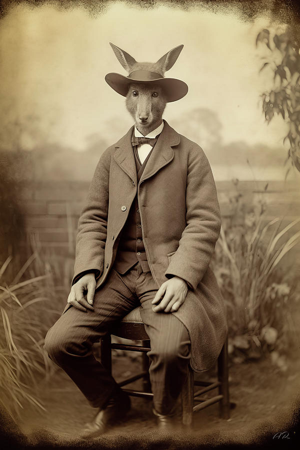Kangaroo Man Photograph by Alan Rogers - Pixels