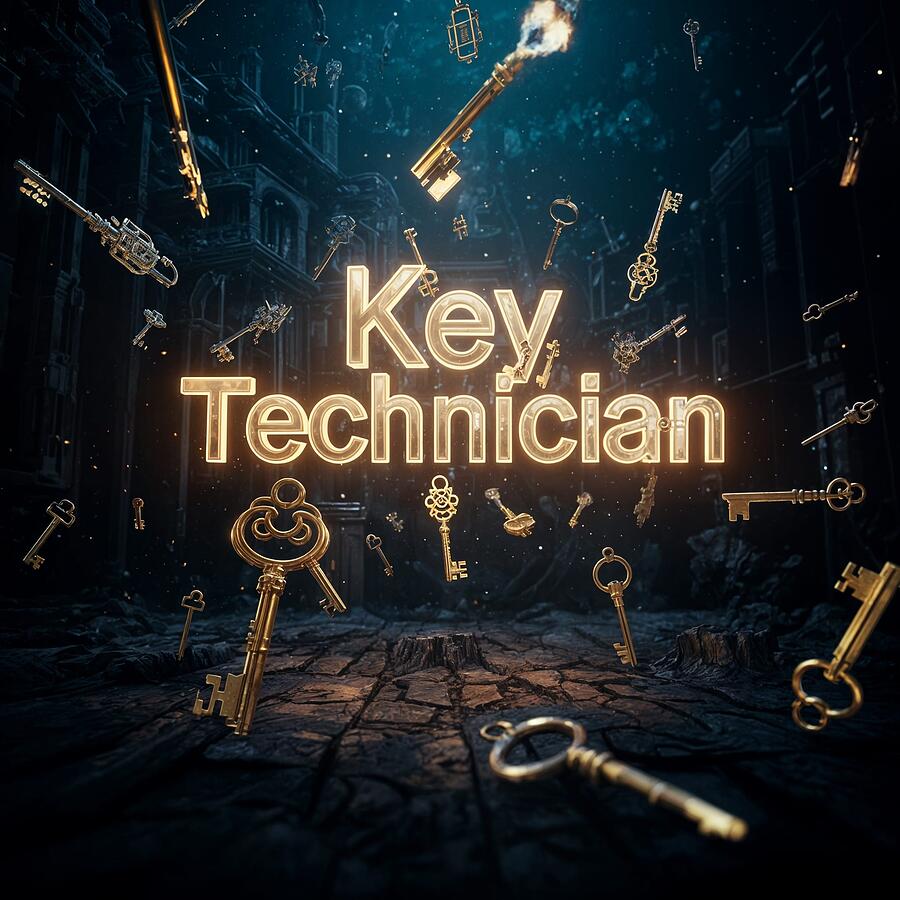 Key Tech Digital Art by Nicholas Small - Fine Art America