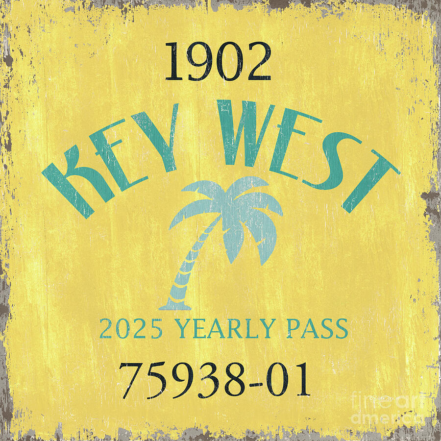 Key West Painting by Debbie DeWitt - Pixels Merch