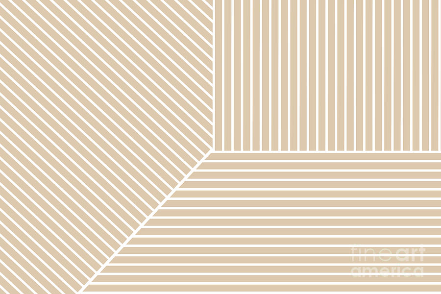 Khaki White Minimal Modern Stripe Pattern On Solid Pairs Valspar 2023 ...