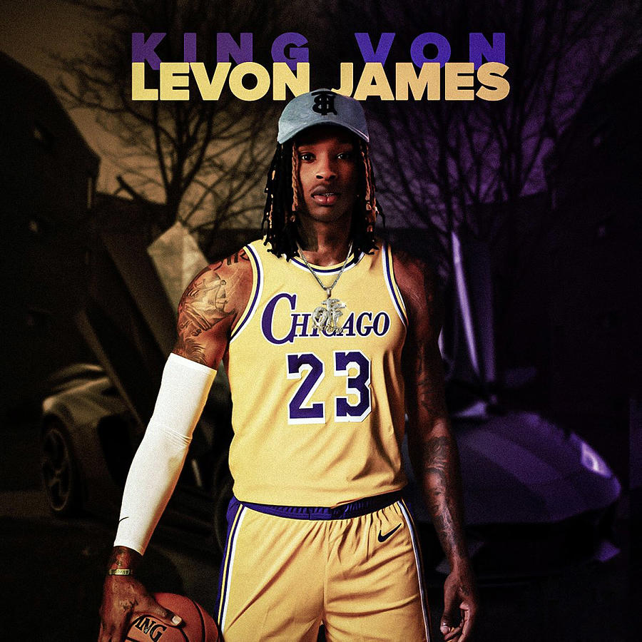 King Von levon james Digital Art by Lucas Miller | Pixels