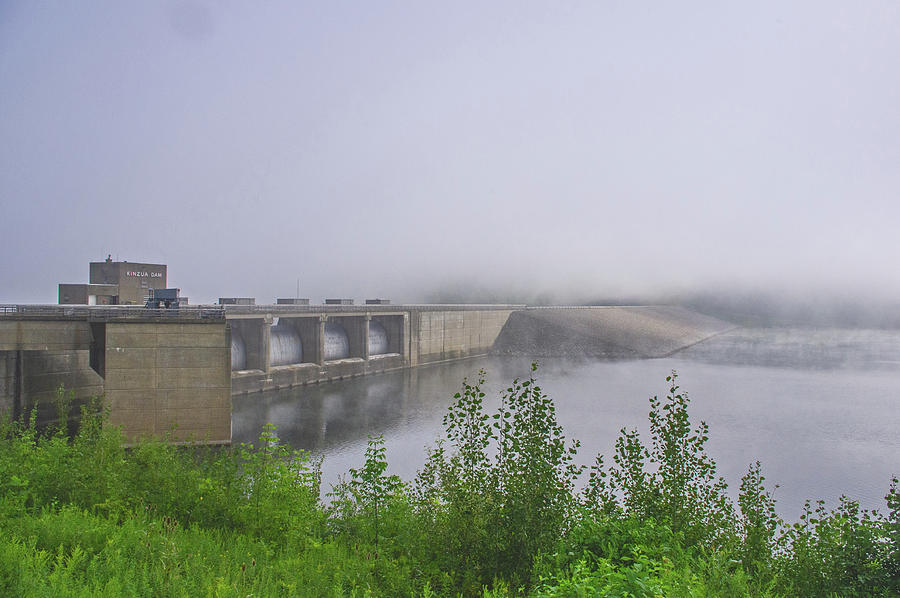 Kinzua Dam in fog Photograph by Charles Edward Church - Pixels Kinzua Dam in fog Photograph by Charles Edward Church - Pixels