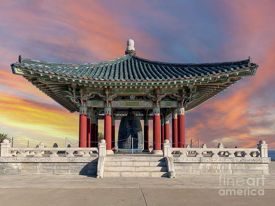 Korean Friendship Bell Photograph by David Zanzinger - Fine Art America