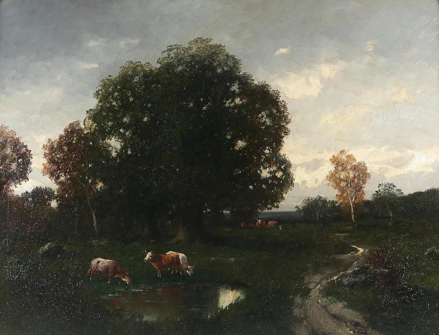 Kuhe auf der Weide Drawing by Adolf Kaufmann Austrian | Pixels Kuhe auf der Weide Drawing by Adolf Kaufmann Austrian | Pixels