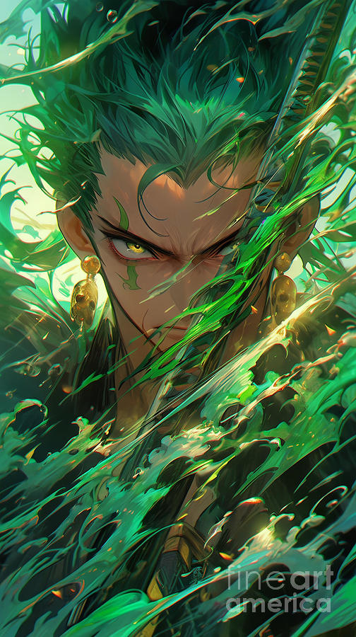 La hoja de Zoro Digital Art by Thuan Ngo Ba - Fine Art America