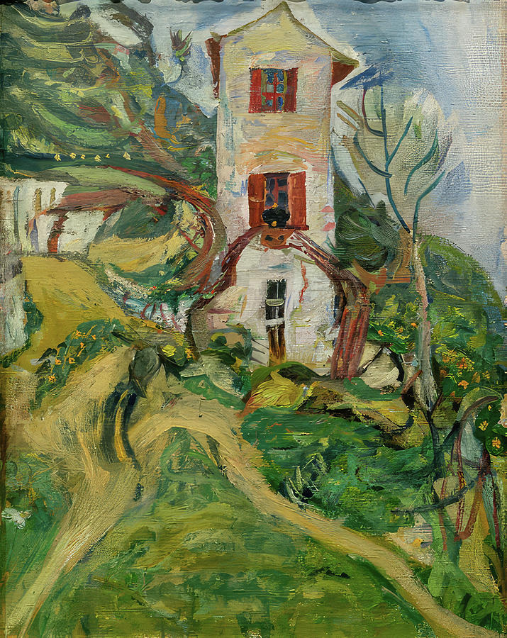 la-maison-blanche- Expressionism Chaim Soutine - Expressionism Chaim ...