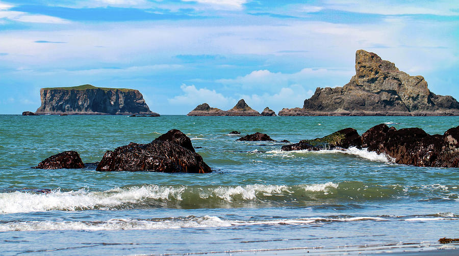 La Push Beach Ruby Waves Photograph by Dan Sproul | Pixels