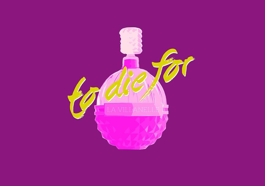 La Villanelle perfume Killing Eve Fandom Poster Painting by Clark ...