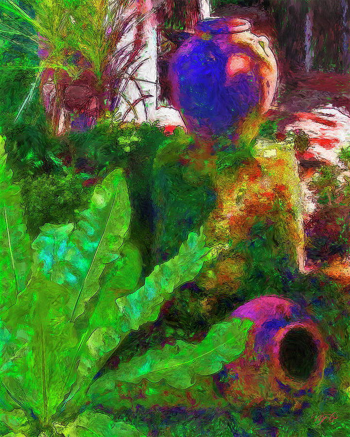 Laguna Garden Digital Art By Michael Pasqua Pixels