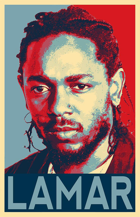 Lamar Rap Singer Digital Art By Amy Thomas Fine Art America