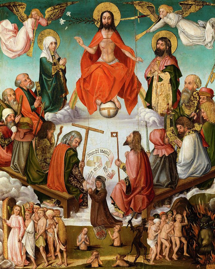 Last Judgment Painting by Old Master - Fine Art America