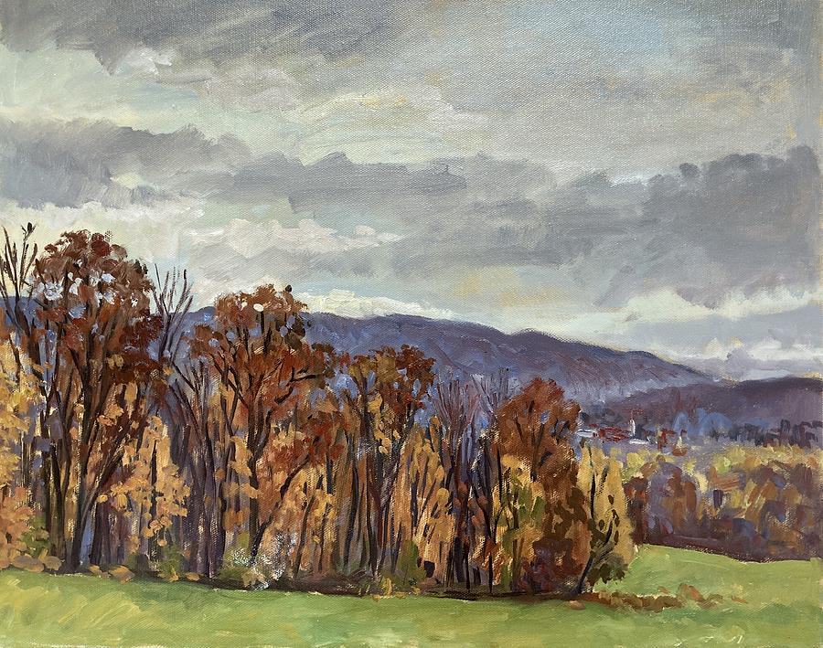 Late Autumn Rain/Berkshires Painting by Thor Wickstrom | Pixels Late Autumn Rain/Berkshires Painting by Thor Wickstrom | Pixels