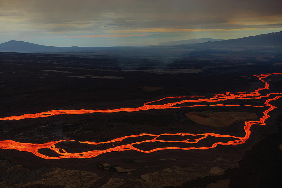 Lava Flows at Mauna Loa 2022 Photograph by Erik Kabik - Fine Art America