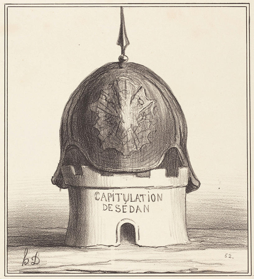 Le couronnement de son edifice Drawing by Honore Daumier - Fine Art America