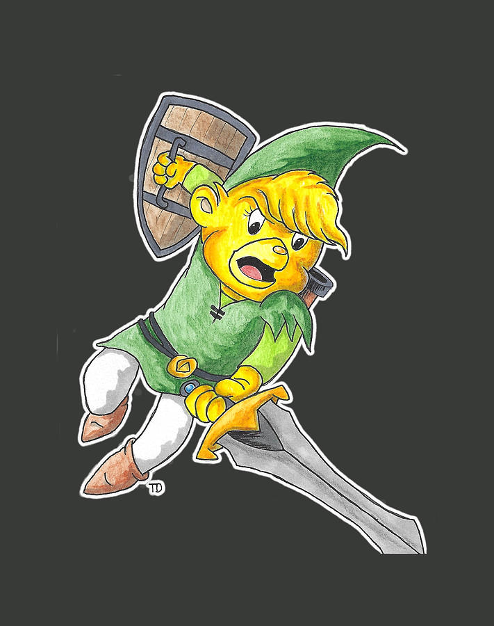 Legend of Gummi Drawing by Travis DeVore - Pixels