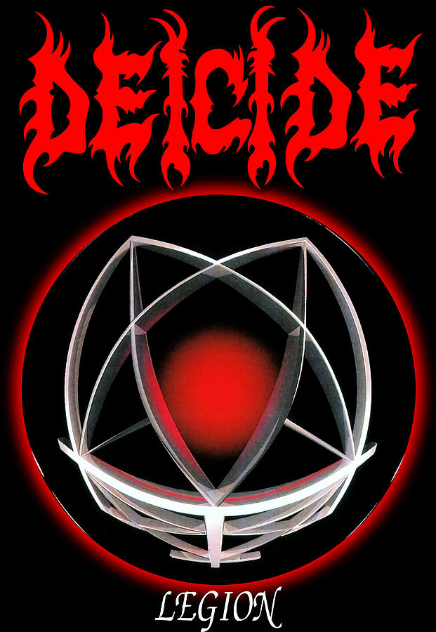 Legion by Deicide Classic Old School Death Metal Painting by Tina Turner | Pixels
