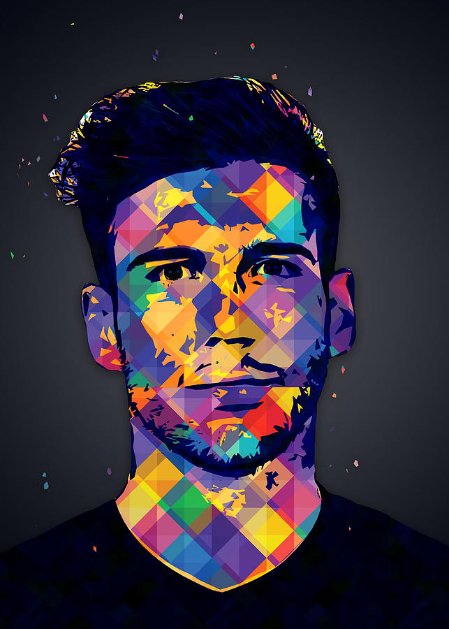 Leon Goretzka 18 Poster BUI DUY PHUONG Tapestry - Textile by Laura D - Pixels