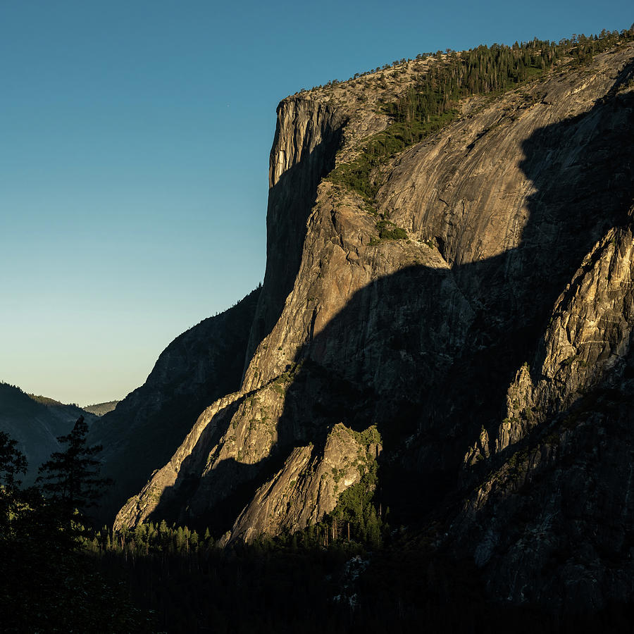 Light and Shadows Over the Cliff of El Capitan Photograph by Kelly VanDellen - Fine Art America