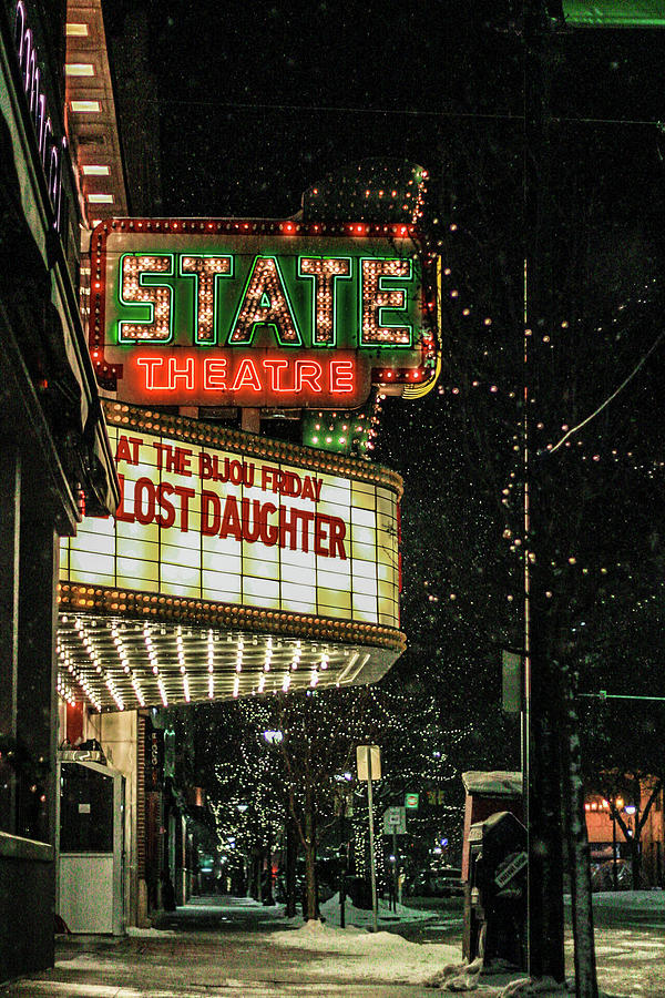 Light, camera, snowy action Photograph by Eric Rutter - Fine Art America