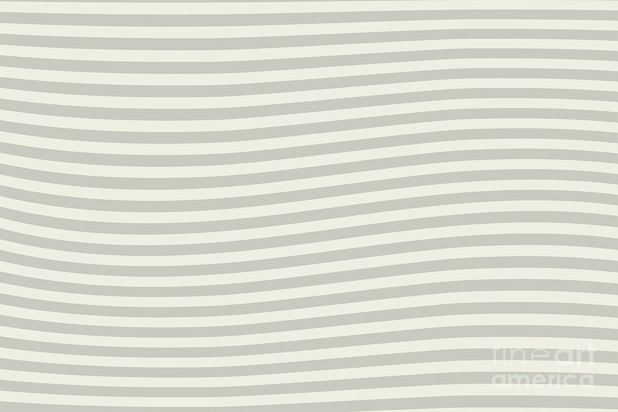 Light Gray Cream Simple Wavy Horizontal Stripe Pattern - 2023 Color of ...