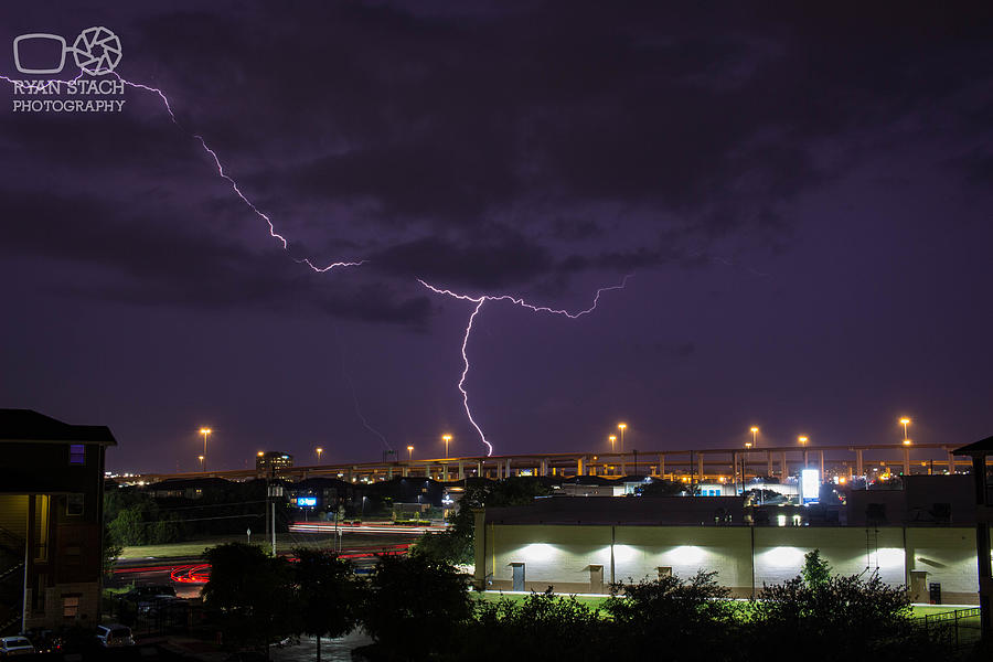 Lightning Over Austin Photograph by Ryan Stach - Fine Art America