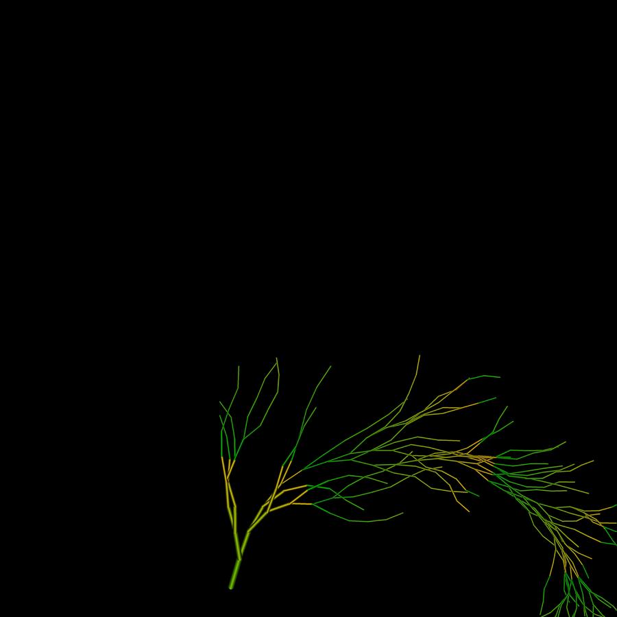 Lightning tree pattern. 130 Digital Art by Master Forester - Pixels