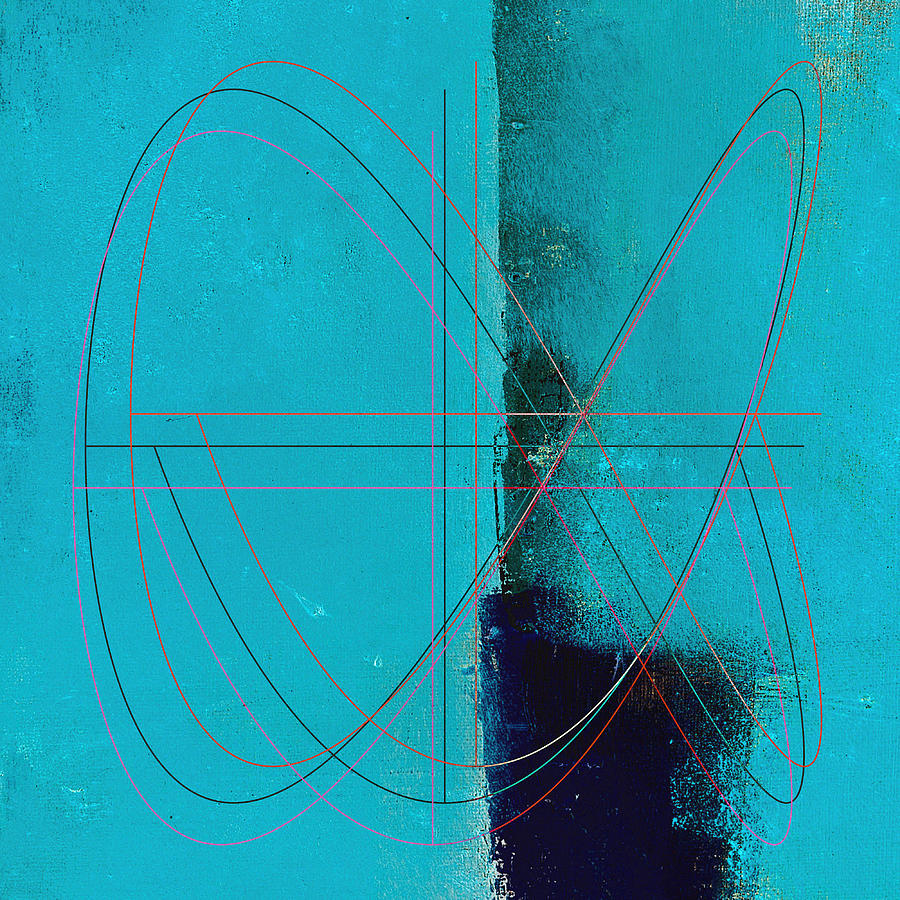 Lines 1 Digital Art by David Ridley - Fine Art America