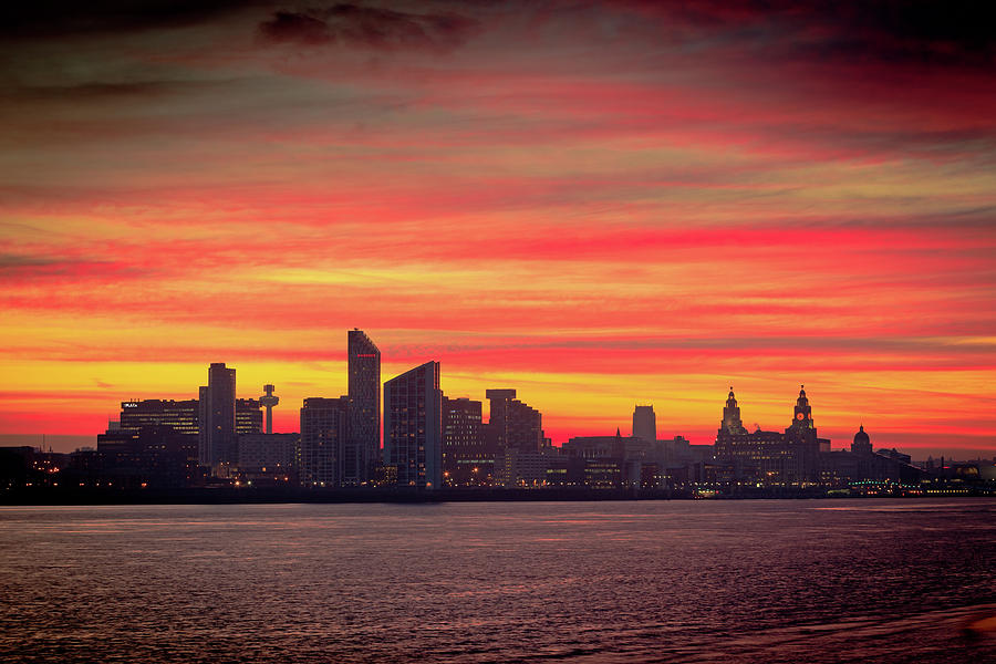 Liverpool Sunrise #1 Photograph by Peter O'Reilly - Fine Art America