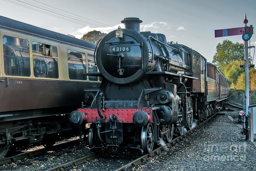 LMS Ivatt Class 4 43106 Photograph by Steve H Clark Photography ...