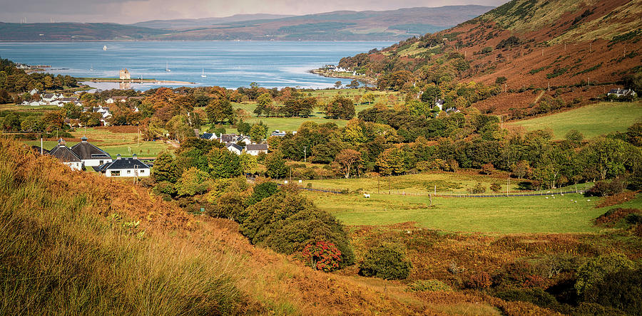 Lochranza Panorama Photograph by David Brookens - Fine Art America