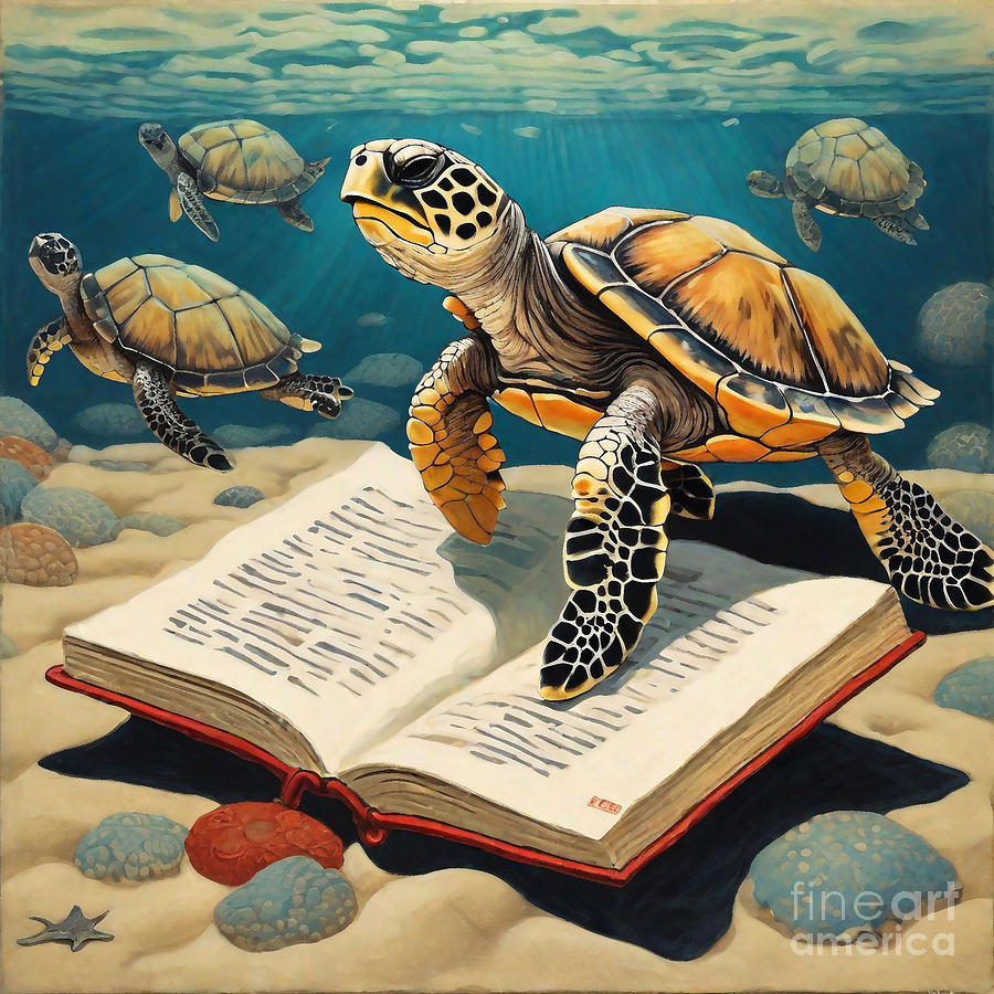 Loggerhead Sea Turtle Drawing by Clint McLaughlin - Fine Art America