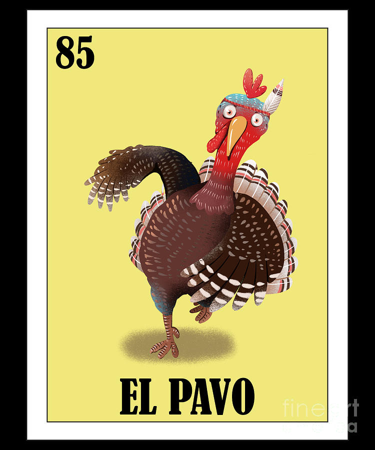 Loteria Mexicana - Mexican Spanish Thanksgiving Design - Mexican ...
